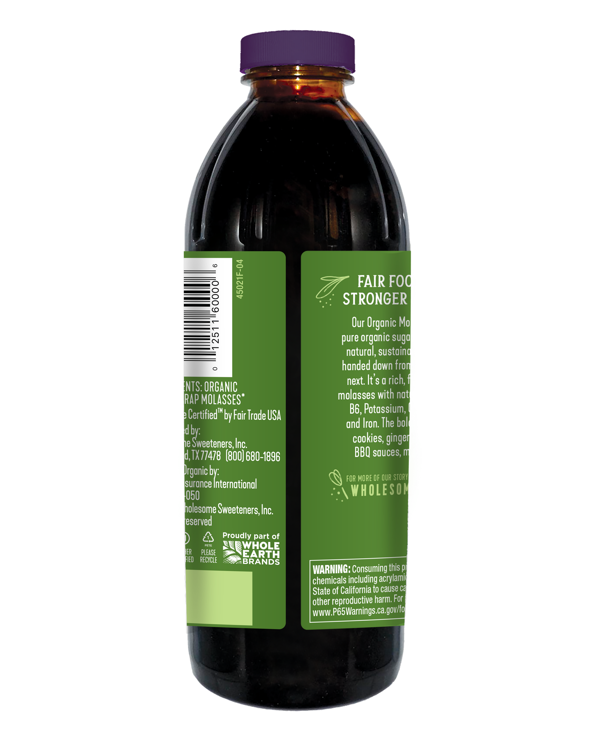 ORGANIC FAIR TRADE MOLASSES – Wholesome Sweet