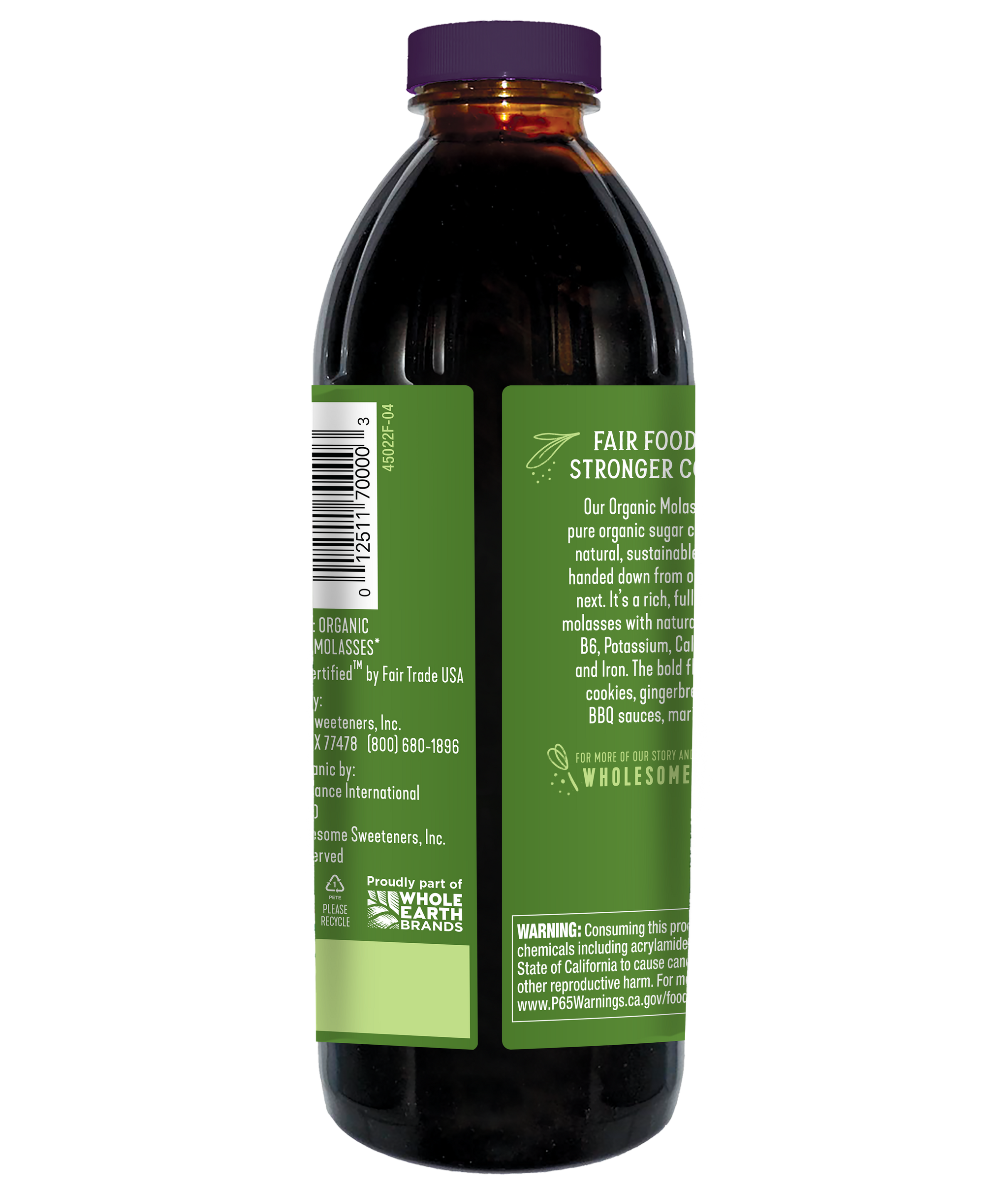 ORGANIC FAIR TRADE MOLASSES – Wholesome Sweet
